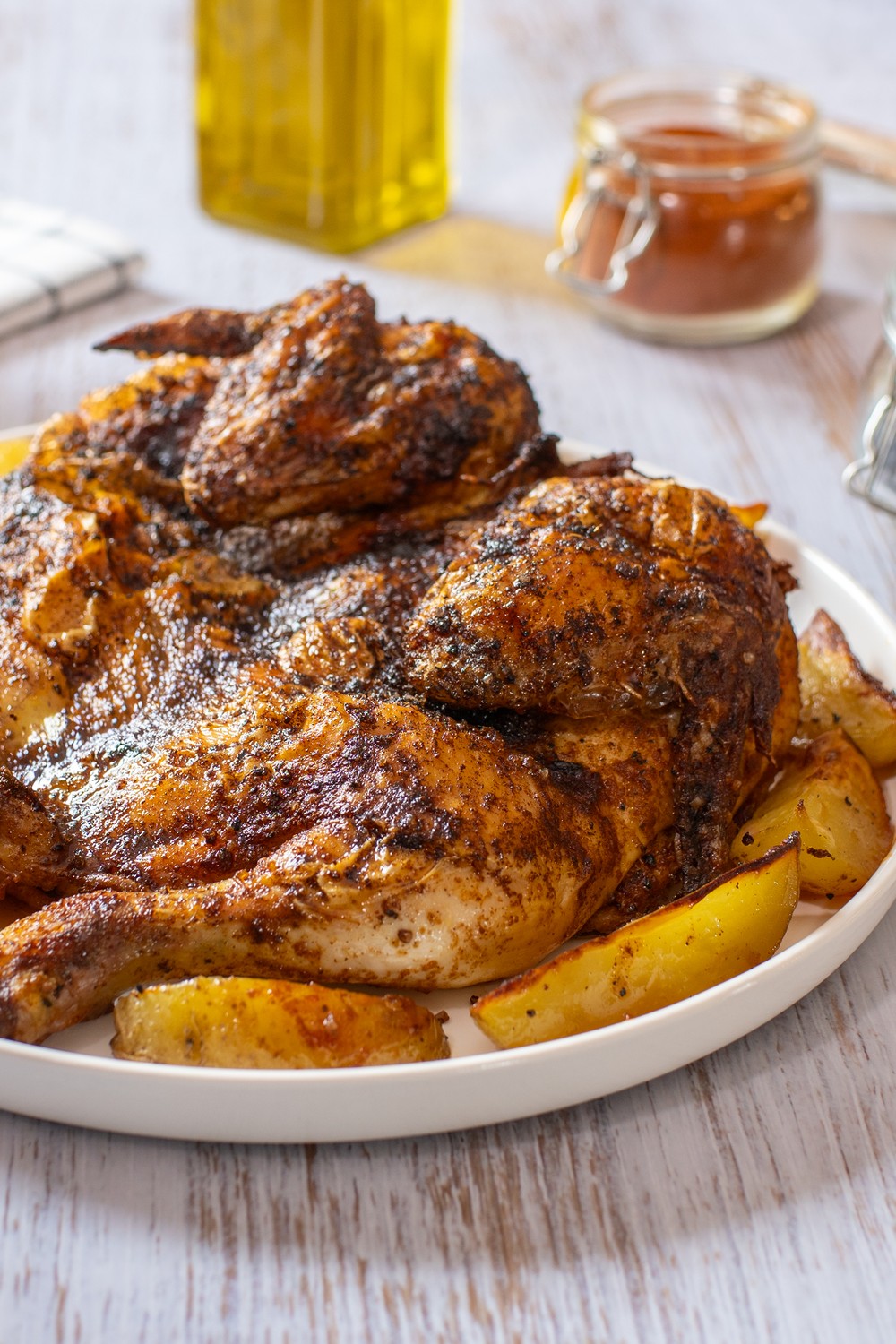 Recipe Baked devil's chicken