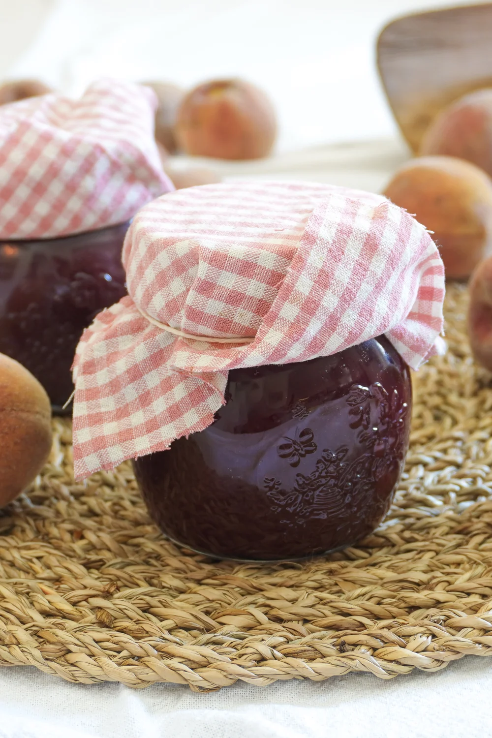 Recipe Blood peach jam