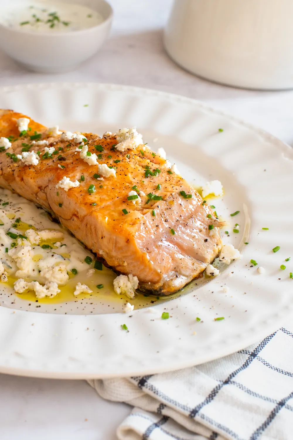 Recipe Greek-style Salmon