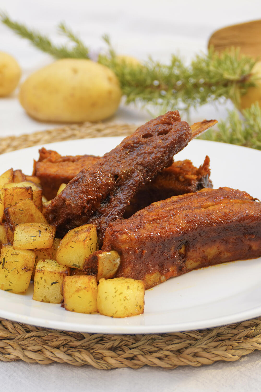 Recipe Honey glazed ribs