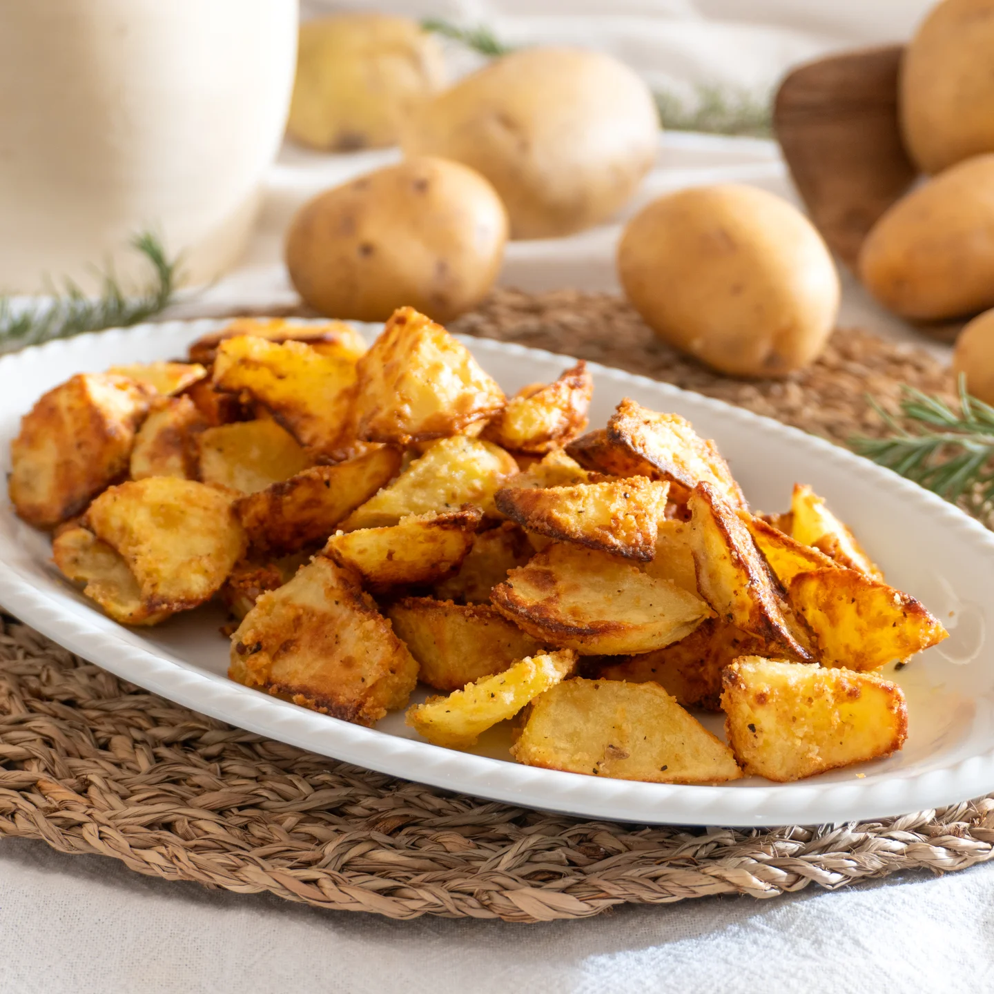 Receta Papas asadas en freidora de aire