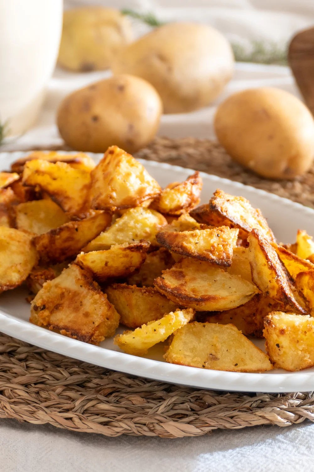 Receta Papas asadas en freidora de aire