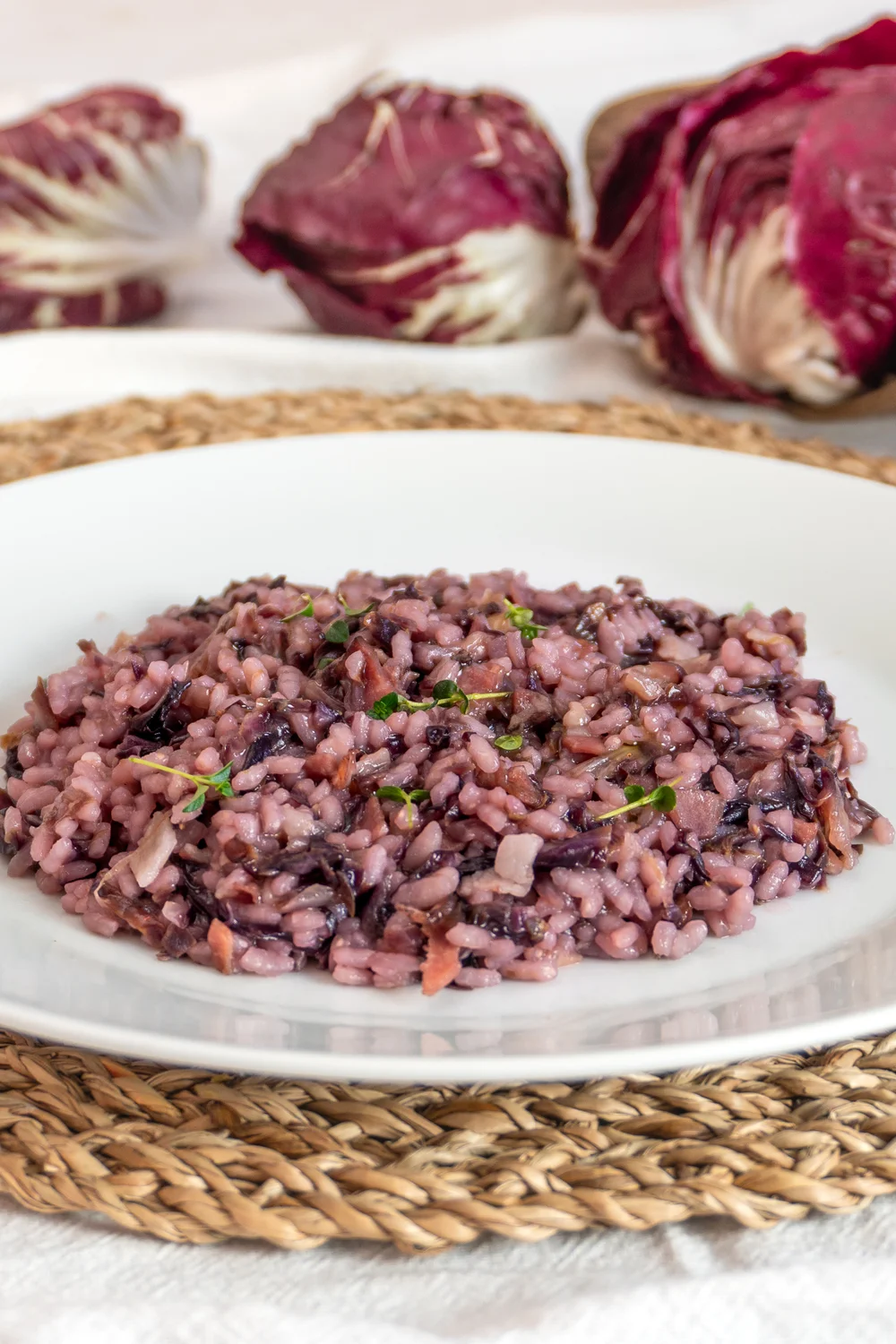 Receta Risotto con Radicchio y Speck