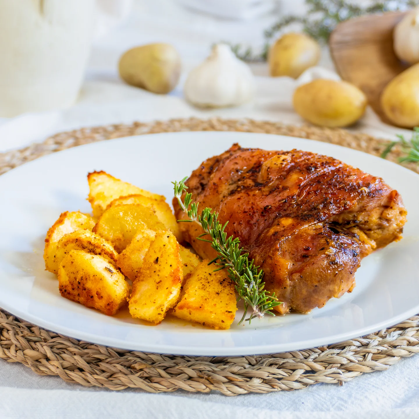 Recette Cuisse de dinde marinée au four