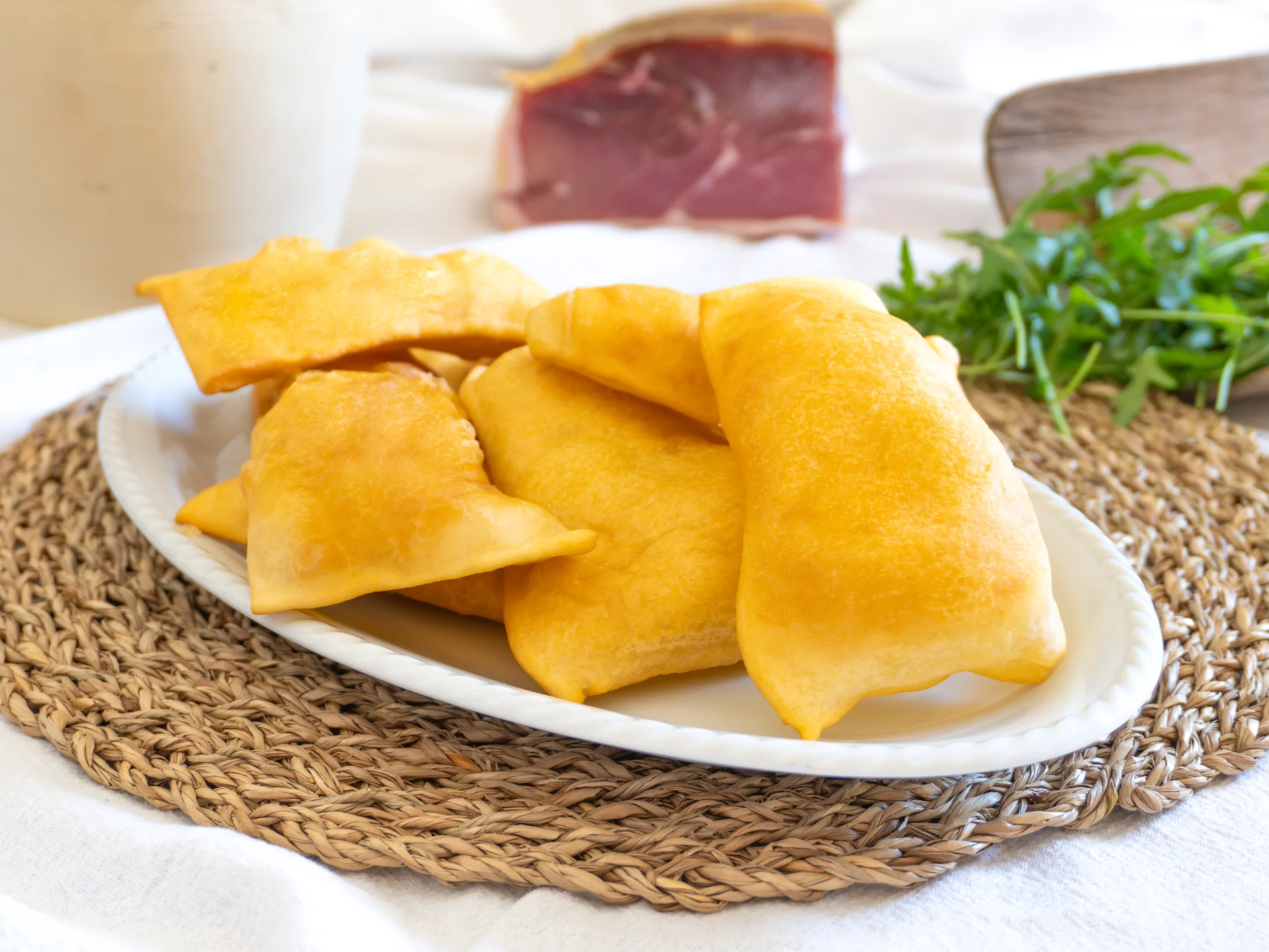 Ricetta Crescentine bolognesi senza strutto