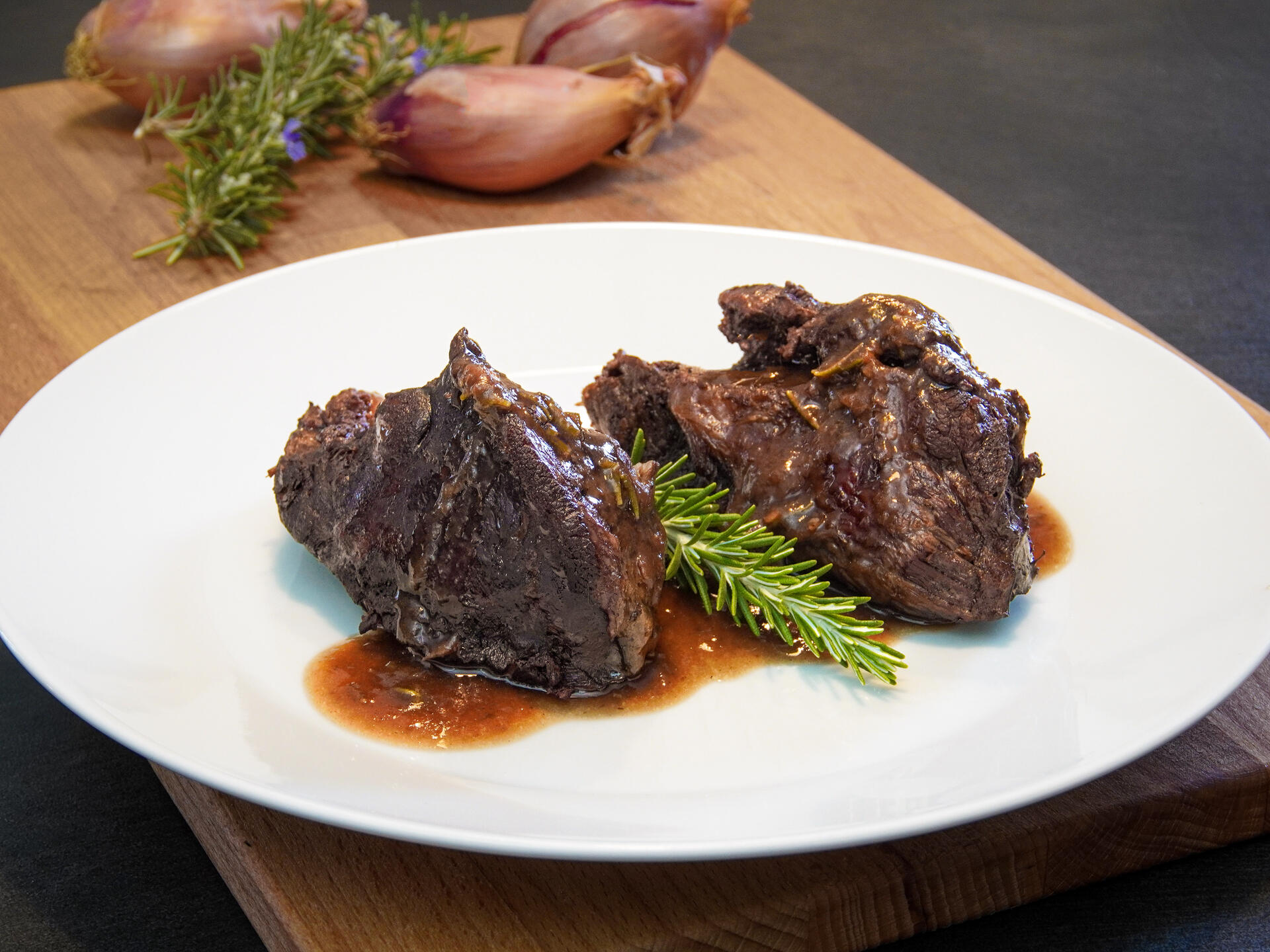 Guancia di manzo al vino rosso