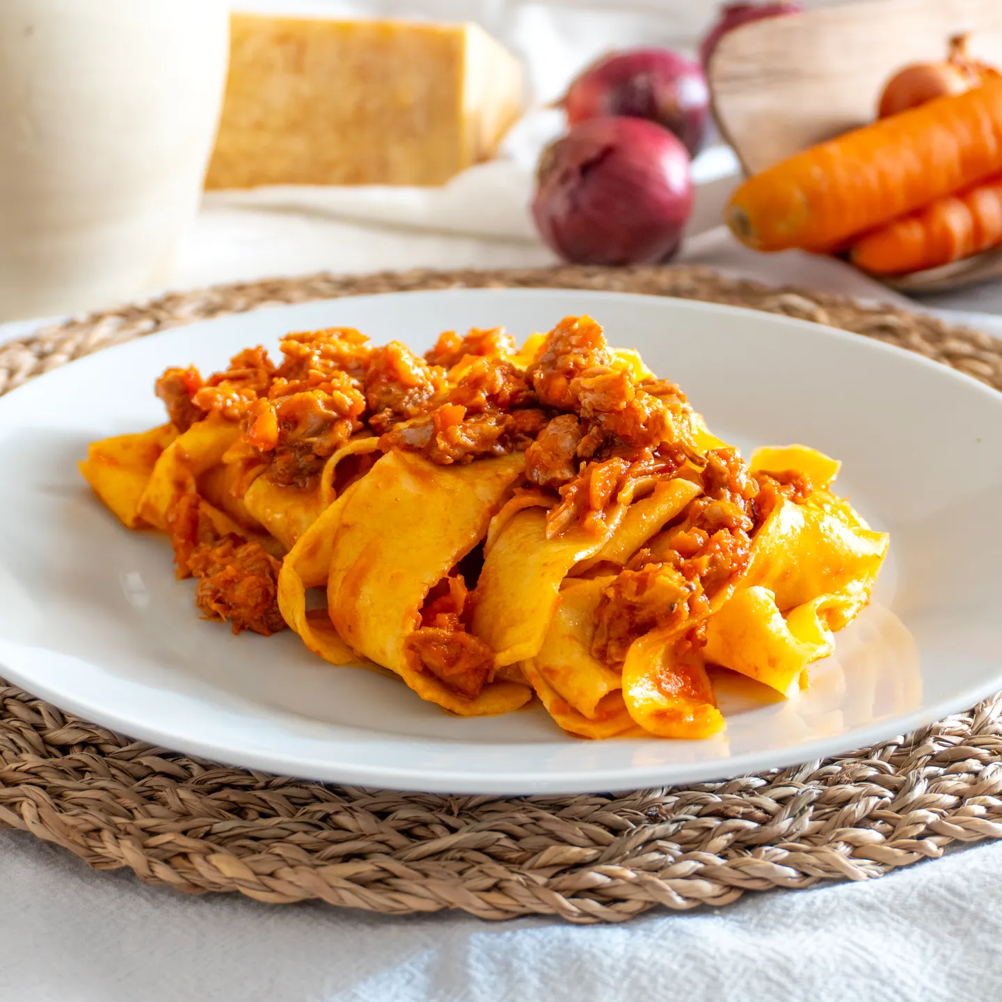 Ricetta Pappardelle al ragù di costine